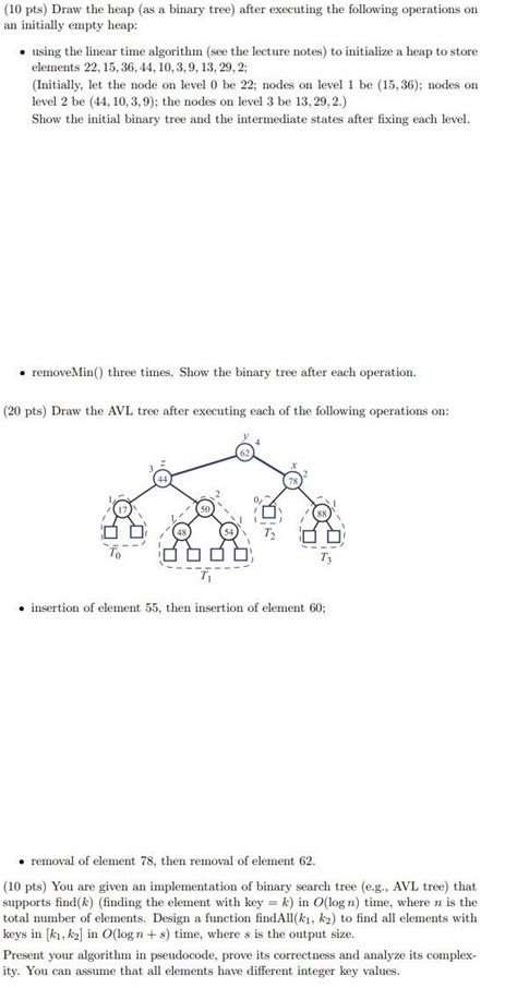 Solved Draw The Heap As A Binary Tree After Executing The Following 1 Answer