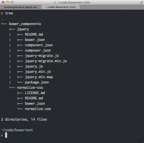 ใช้งาน Bower Th