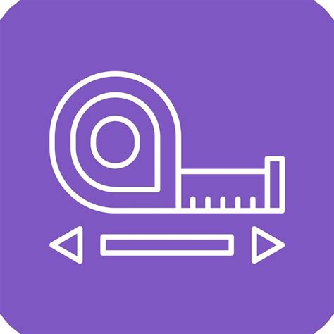 Premium Vector Measure Tape Vector Icon Can Be Used For Electrician Tools Iconset