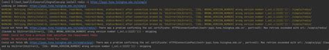 pip 安装 caused by sslerror sslerror 1 [ssl wrong version number