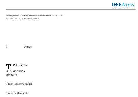 How To Use Tcolorbox With Ieeeaccess Cls TeX LaTeX Stack Exchange