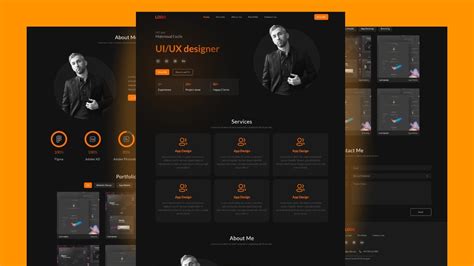 Responsive Portfolio Website Design Html Css And Js Youtube