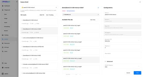 接入 Gpustack 进行本地模型部署 Dify