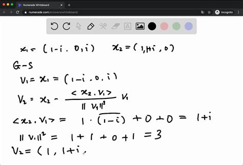 solved determine an orthonormal basis for the subspace of c 3 spanned