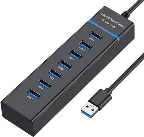 USB Hub 3 0 VIENON 7 Port USB Data Hub Splitter For Laptop PC MacBook Mac Pro Mac Mini