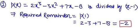 ICSE Maths Solutions Class Factor Theorem Factorization