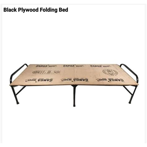 Black Plywood Folding Bed Color Different Available At Best Price In