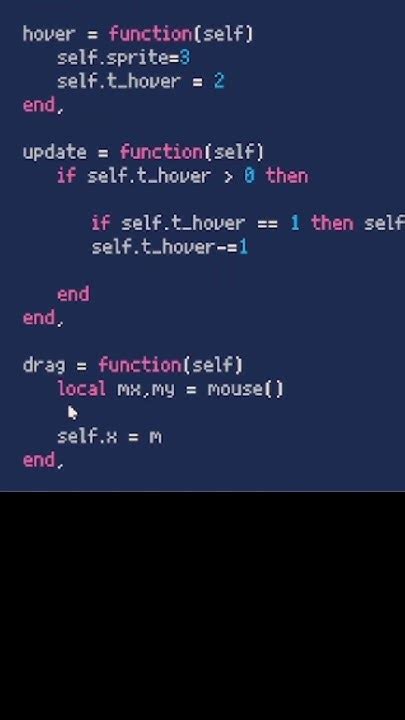how to drag gui elements in picotron picotron fantasyconsole coding gui youtube