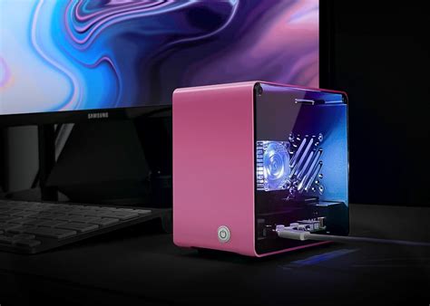 Electrocookie Raspberry Pi 5 Case Aluminum Mini Tower Case With