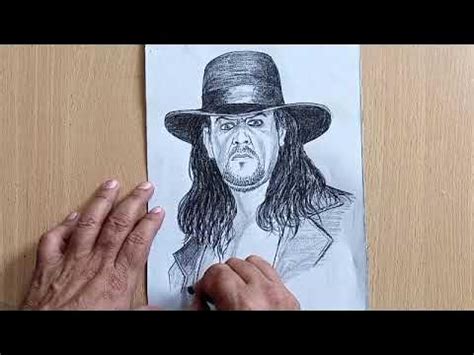 How To Draw The Undertaker Easy Drawing Step By Step Youtube
