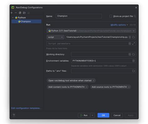 Running Python Applications In PyCharm Hyperskill