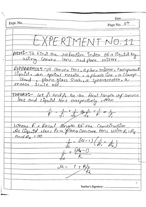 Solution Refractive Index Studypool