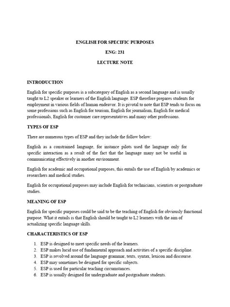 Esp Introduction Pdf