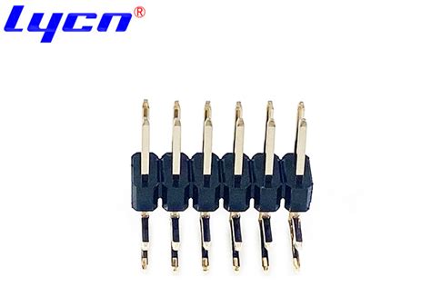Automotive 254mm Smt Header Connector Cover Hat Tripe Plastic Layers