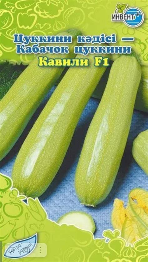 Купить Семена ИНВЕНТ+ кабачок Кавили F1 в кредит в Алматы – Kaspi Магазин