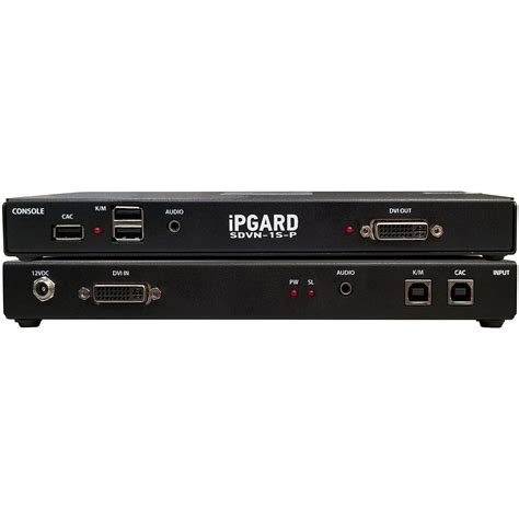 IPGard Single Head Secure DVI KVM Switch Port SDVN S P B H