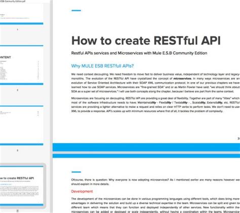 How To Create RESTful API With MULE CE Pdf Int Grator
