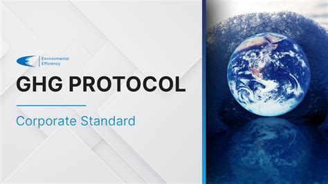 Ghg Protocol Corporate Standard Environmental Efficiency