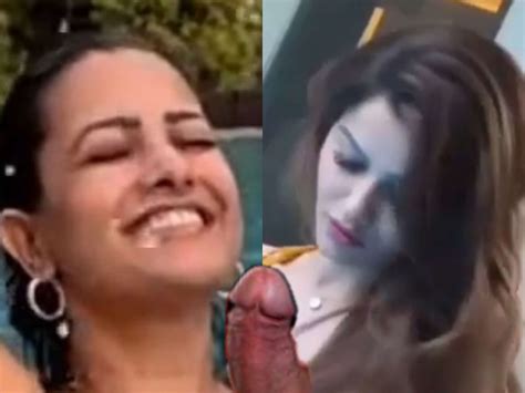 Anita Hassnandani And Rubina Dilaik Together Blowjobing 1 Cock During