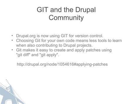 Git Workflows Presentation Ppt Web Development Internet
