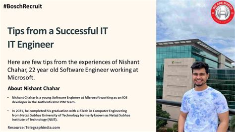 Bosch Lpu On Linkedin Itinsights Careersuccess Boschrecruit