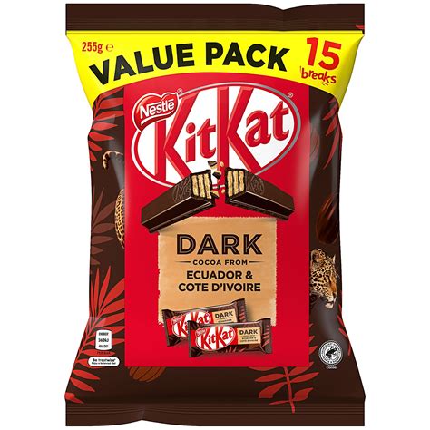 Kit Kat Share Pack Dark 15pk 255g The Reject Shop