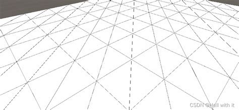 【unity 几何着色器】简单的网格线描边unity 网格显示描边 Csdn博客