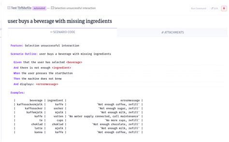 gherkin scenarios preview mode · issue 14 · testomatio app · github