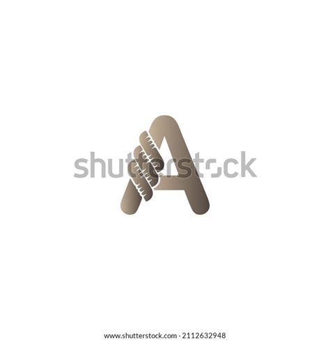 문자 A는 로프 아이콘 로고 디자인 스톡 벡터로열티 프리 2112632948 Shutterstock