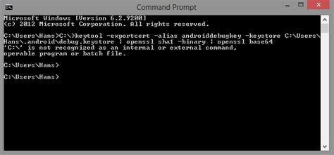 Android Generating Keyhash For Facebook Stack Overflow