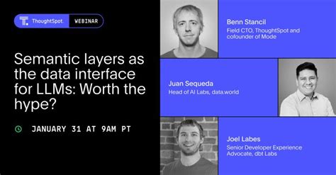 dbt labs on linkedin semantic layers as the data interface for llms