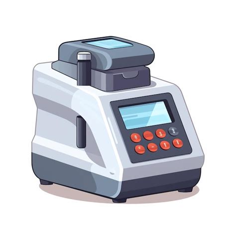 Premium Photo A Close Up Of A Blender With A Button On The Side