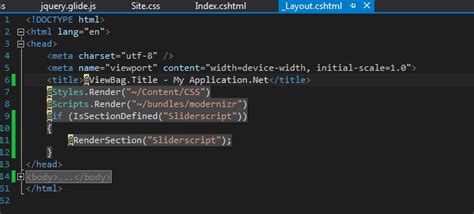 Html Jquery Slider In Mvc Issues Stack Overflow