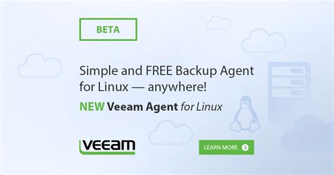 Veeam Agent For Linux Beta Part Working From The Command Line
