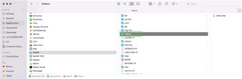 gestire file php con brackets e mamp localhost editor html it