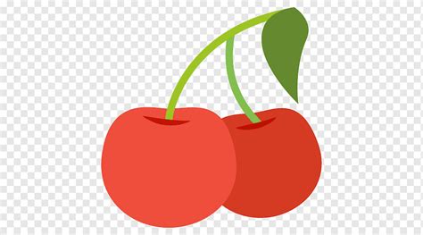 이모티콘 아이폰 문자 메시지 체리 스티커 딸기 음식 과일 이모티콘 Png Pngwing