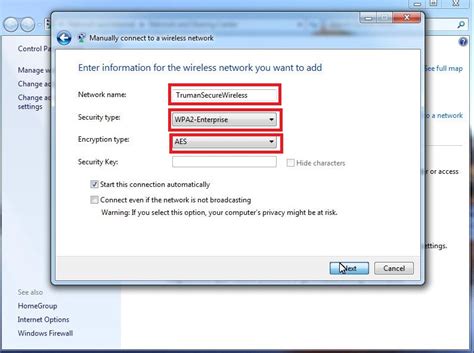 Connecting To Secure Wireless Network In Windows Information Technology Services
