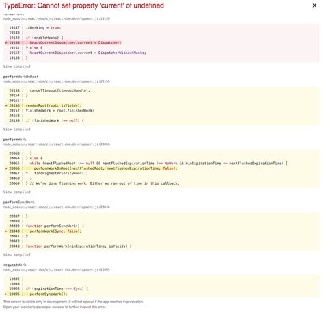 javascript why am i getting typeerror react webpack imported