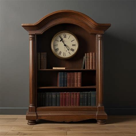 Vintage Alarm Clock Premium Ai Generated Image