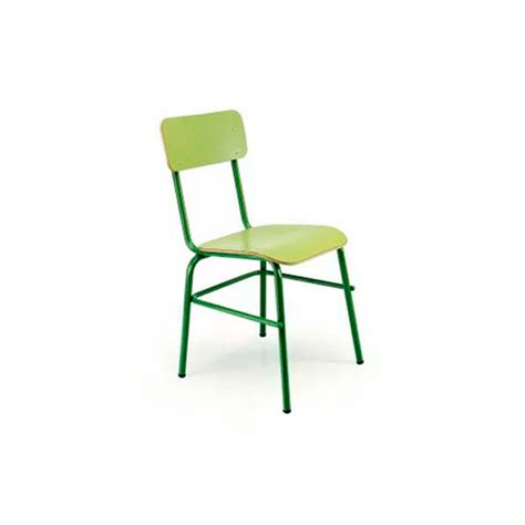 Silla Colegio Classic Adradaes Altura 36 Cm Estructura Verde Color
