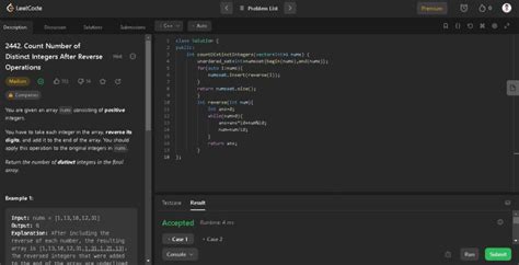Puviyarasu Sakthivel On Linkedin Codingchallenge C Leetcode Array