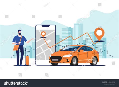 Uber Car Stock Vectors Images Vector Art Shutterstock