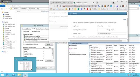 Arcgis Server Does Not Write Logs Esri Community