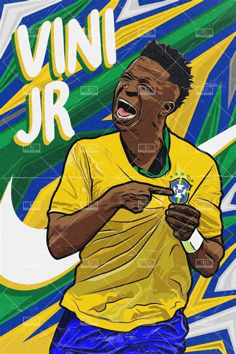 Vini Jr Do Brasil Milton Soares In 2022 Jr Art Soccer Drawing Liverpool Champions