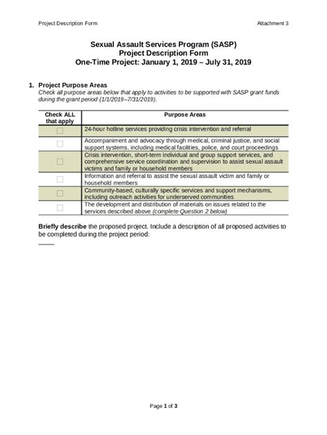 Sexual Assault Services Target Doc Template PdfFiller