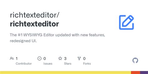 Github Richtexteditorrichtexteditor The 1 Wysiwyg Editor Updated With New Features