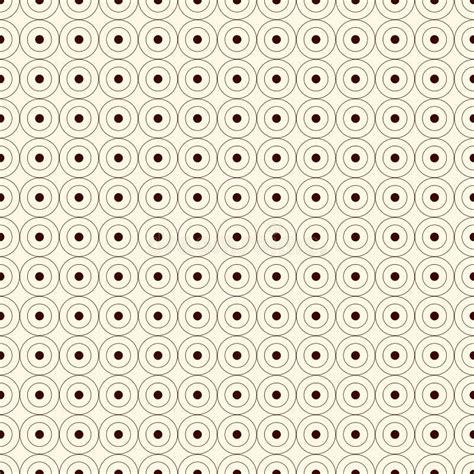 Outline Seamless Pattern With Geometric Figures Repeated Squares And Rhombuses Ornamental