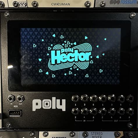 Poly Effects Hector Fx Virtual Modular Eurorack Module Reverb