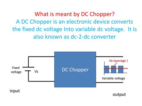 SOLUTION Dc Chopper Studypool
