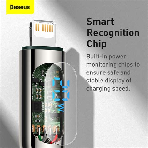 Baseus Display M W Fast Charging Data Cable Type C To IP Digital Display M BaduDeal